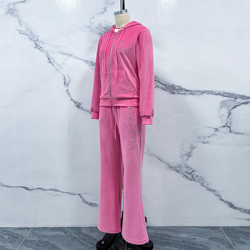 Rhinestone Tracksuit – LUOPEITA